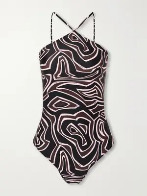 Emilio Pucci Printed Swimsuit - Multi