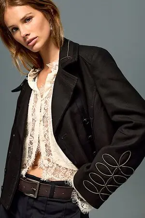 Free People Lazaro Suit Jacket - Black