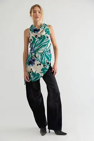Free People Courtney Printed Tunic