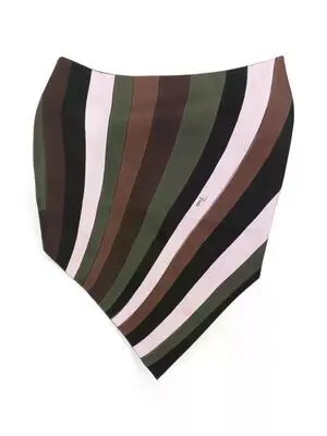Emilio Pucci Printed Silk-twill Bandana - Green