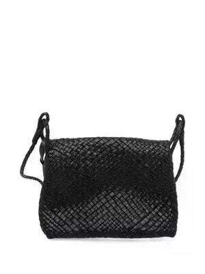 IBELIV Paris Woven Leather Cross Body Bag