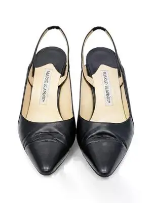 Manolo Blahnik Pointed-toe Slingback Pumps
