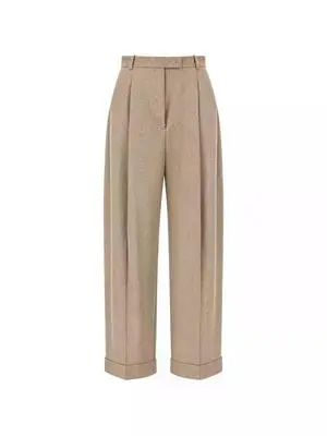 Hugo Tornara Relaxed-fit Trousers In Textured Stretch Fabric