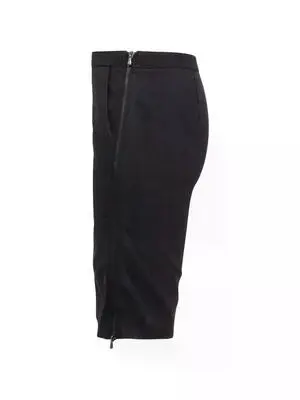 Moschino 2010s Side-zip Pencil Skirt - Black