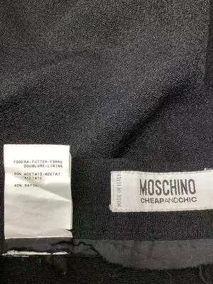 Moschino 2010s Side-zip Pencil Skirt