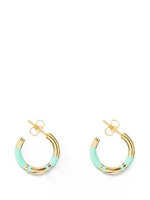 AURÉLIE BIDERMANN Mini Positano Hoop Earrings - Gold