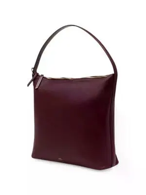 A.p.c. Large Vera Leather Shoulder Bag