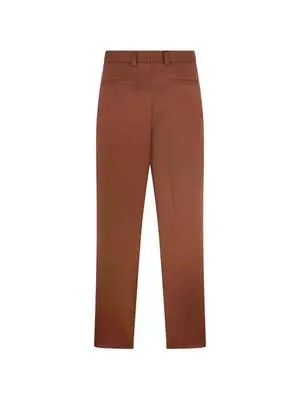 BOSS Relaxed-fit Tailored Trousers - Brown