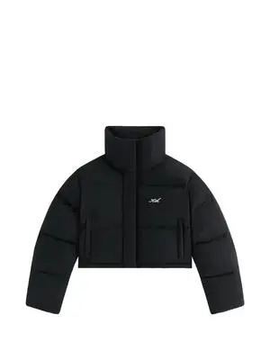Kith Shae Cropped Denim Puffer Jacket - Black