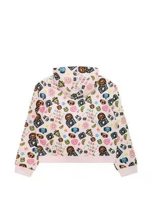 A BATHING APE Baby Milo Graphic-print Hoodie