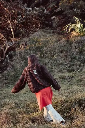 Free People Square Up Fleece Pullover