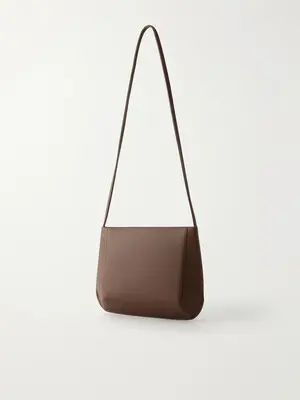 FANE Loge Leather Shoulder Bag - Brown