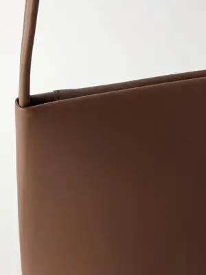 FANE Loge Leather Shoulder Bag - Brown