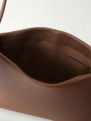 FANE Loge Leather Shoulder Bag - Brown