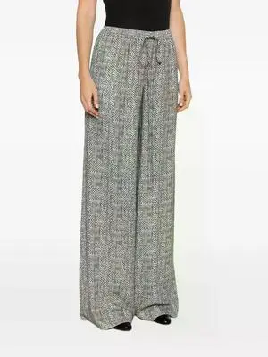Ermanno Scervino Chevron Drawstring Trousers