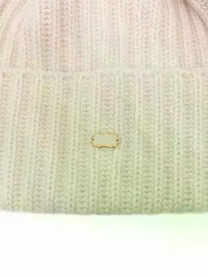 Agnona Ribbed-knit Beanie Hat