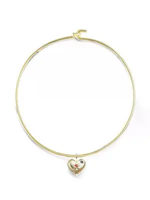 ESHVI Heart Necklace - Gold
