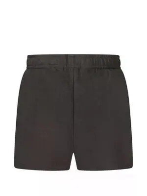 FILA Logo-patch Elasticated-waistband Shorts - Black