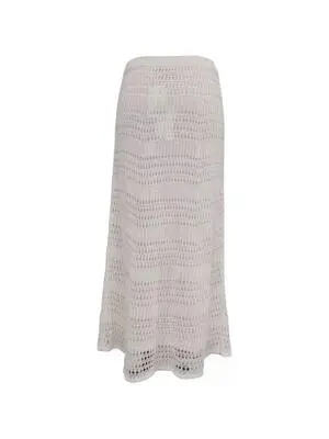 Theory 2020s Knit Lace Skirt