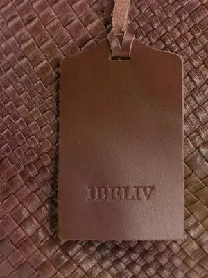 IBELIV Large Pure Interwoven Shoulder Bag