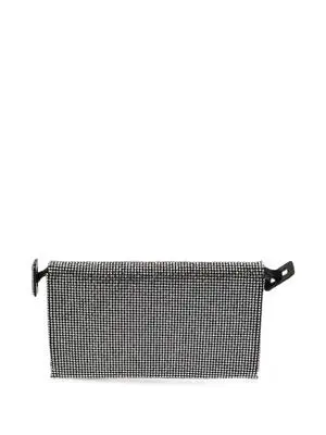 Benedetta Bruzziches Vittissima Crystal-embellished Shoulder Bag - Black