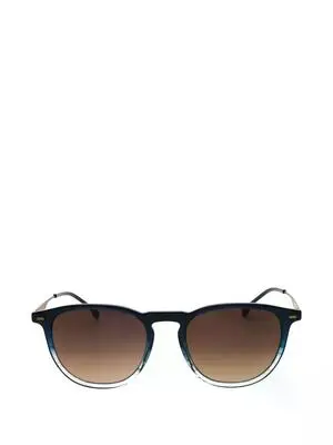 BOSS Round-frame Sunglasses - Blue