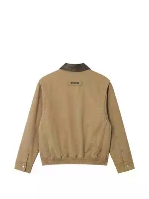Izzue Logo-patch Panelled Jacket