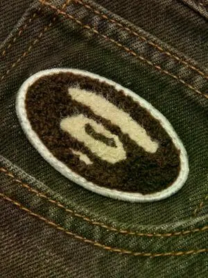 AAPE BY *A BATHING APE Logo-patch Straight-leg Jeans