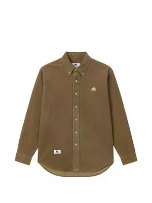 CHOCOOLATE Button-down Corduroy Shirt - Brown