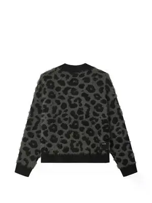 Izzue Leopard-print Brushed Cardigan