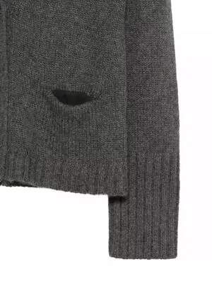 Kristensen Du Nord V-neck Ribbed-trim Cardigan