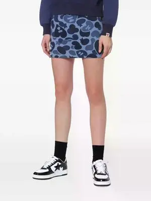 AAPE BY *A BATHING APE Camouflage-print Mini Skirt