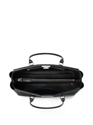 Fendi Small Peekaboo Grain-leather Tote Bag