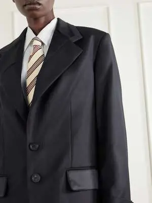 JEAN PAUL GAULTIER Wool-gabardine Blazer