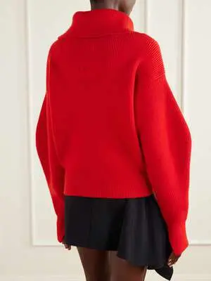 Givenchy Wool And Cashmere-blend Zip-up Cardigan