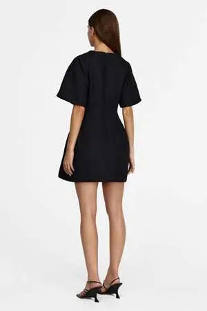 Acler Picts Mini Dress - Black