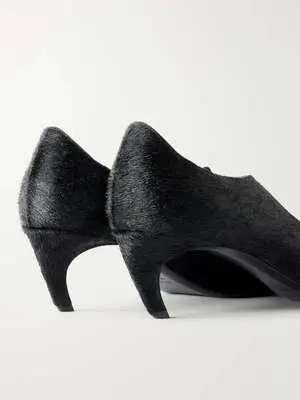 Khaite Valerie 55 Calf Hair Pumps