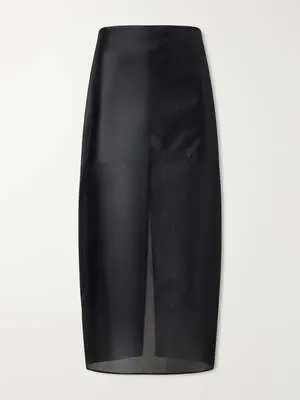 ALMADA Kiana Organza Skirt - Black