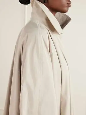 Nour Hammour Jane Graceful Cotton-blend Coat