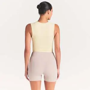 SKIMS Muscle Tank Top | Yellow | | Nike Ribbed Seamless