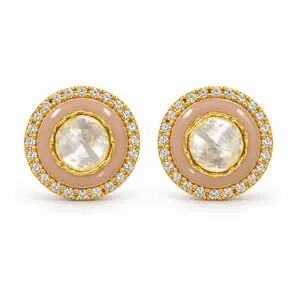VIXII Elegante Studs - Brown