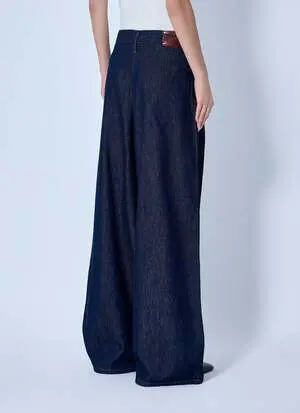 Dries Van Noten Wide-leg Denim Trousers