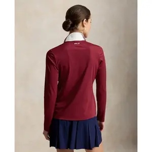 Ralph Lauren Quarter-zip Long-sleeve Polo Shirt