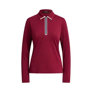 Ralph Lauren Quarter-zip Long-sleeve Polo Shirt