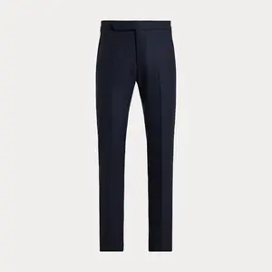 Ralph Lauren Gregory Hand-tailored Flannel Trouser - Navy