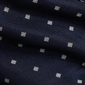 Ralph Lauren Square-print Silk Tie - Navy