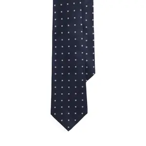 Ralph Lauren Square-print Silk Tie - Navy