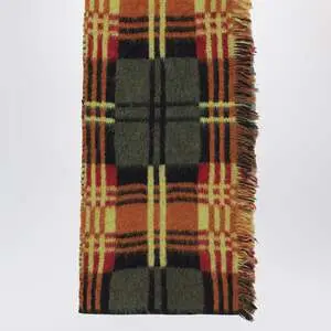 Dries Van Noten Patchwork Scarf In Wool And Alpaca Blend