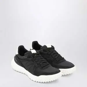 Moncler Citytrek Sneakers In Nylon And Leather - Black