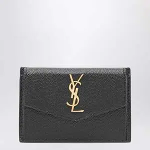 Saint Laurent Wallet In Grained Leather